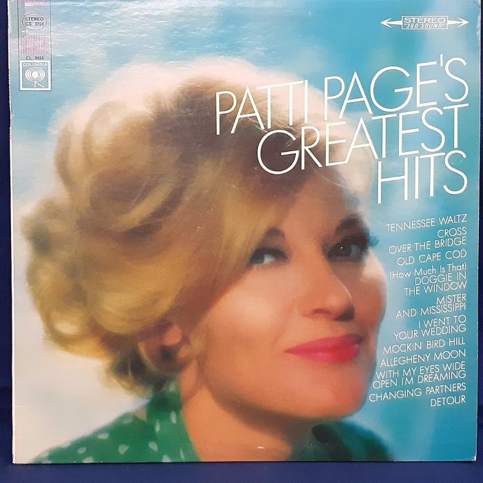 PATTI PAGES GREATEST HITS PATTI PAGE