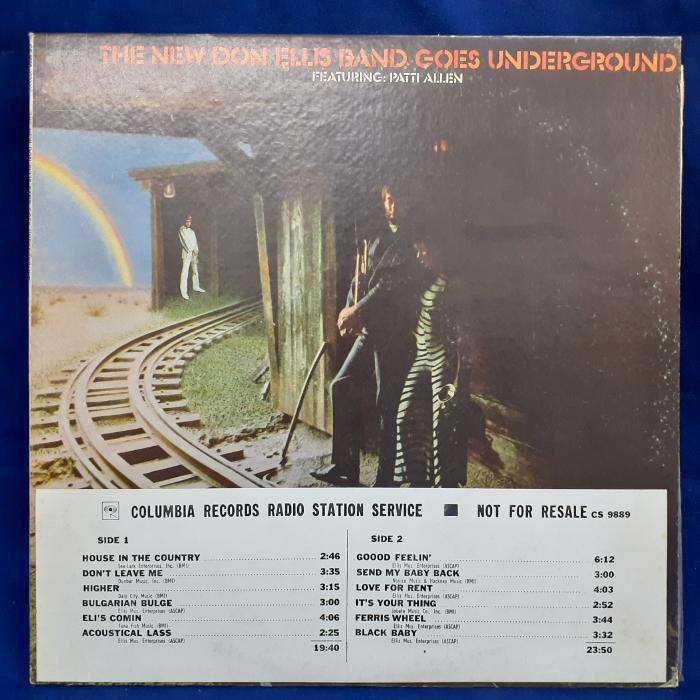 NEW DON ELLIS BAND GOES UNDERGROUND/DON ELLIS